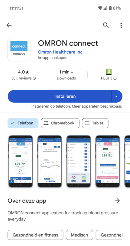 Hoe koppel je jouw Omron bloeddrukmeter met de Omron Connect app ...